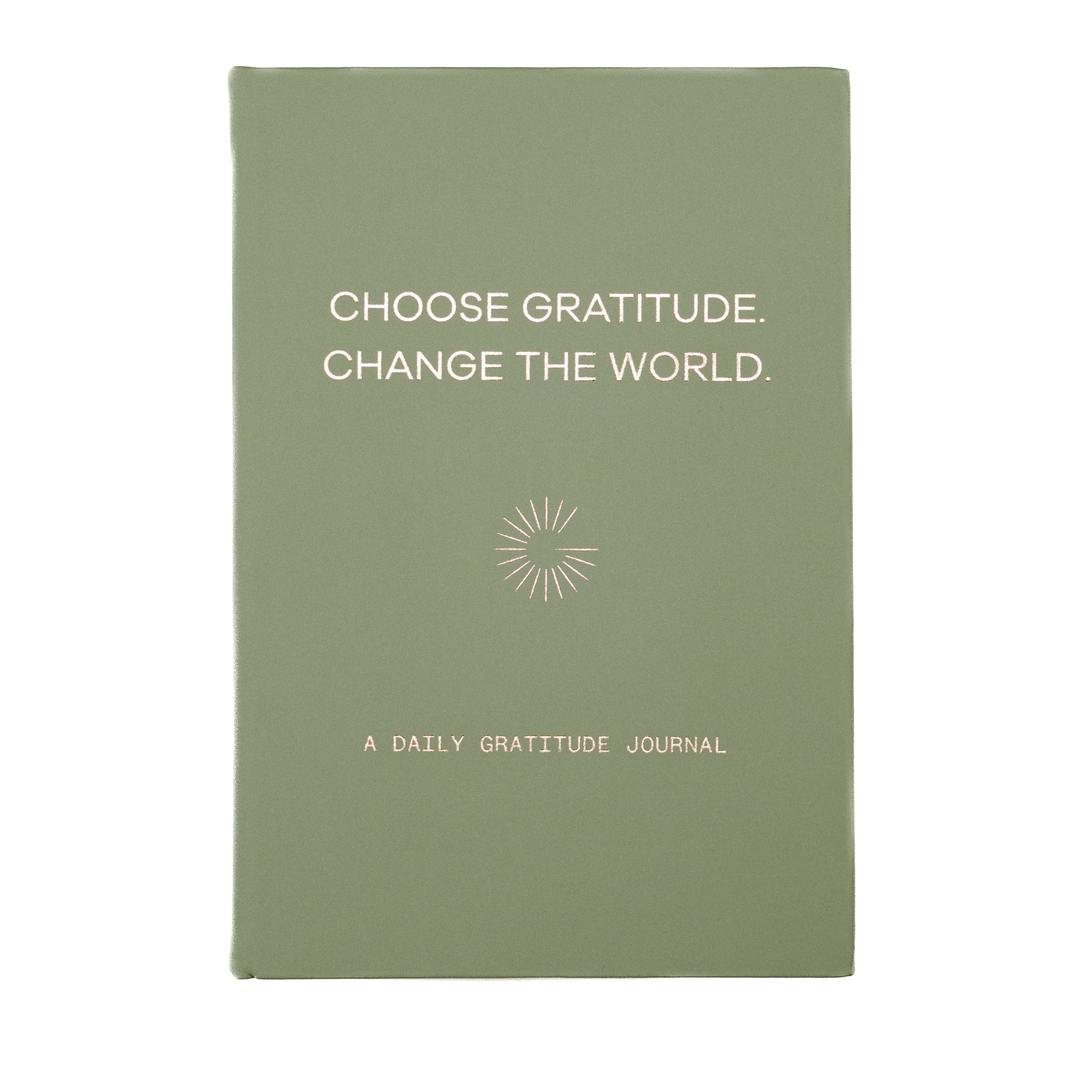 Choose Gratitude Change the World Gratitude Journal Sage – Love of ...