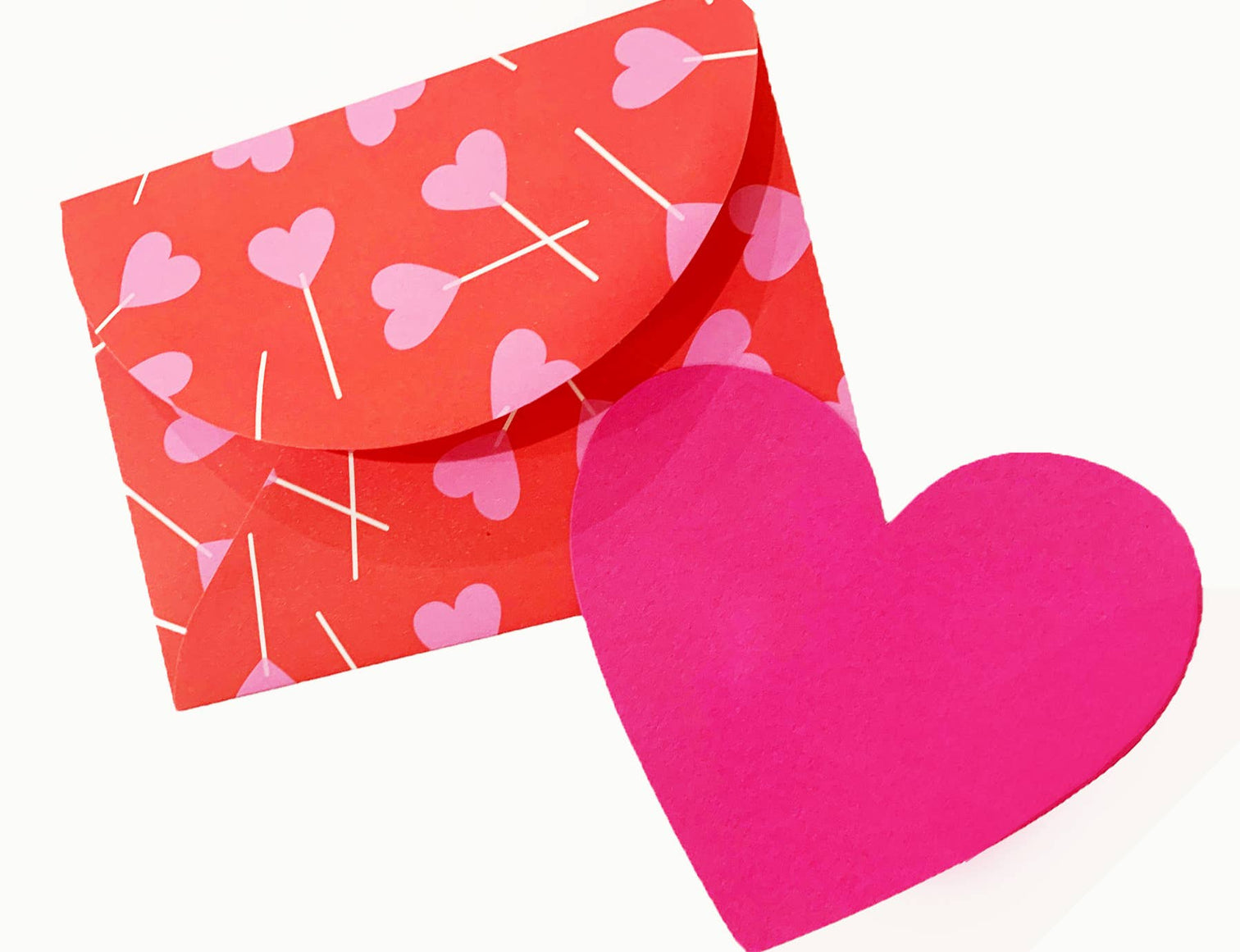 So Sweet Valentine's Day Patterned Envelope Note Set – Love of Character