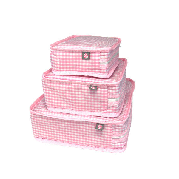 Pink Gingham Stacking Set – Love of Character